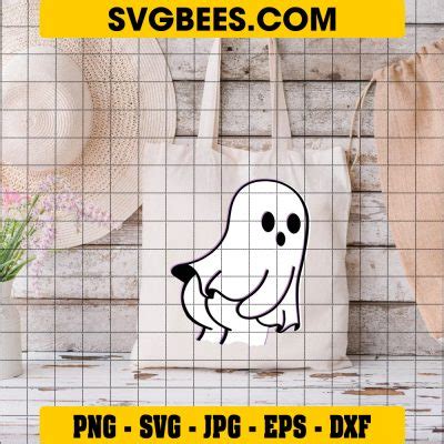 Sexy Ghost Svg Funny Sexy Ghost Svg Booty Halloween Svg SVGbees