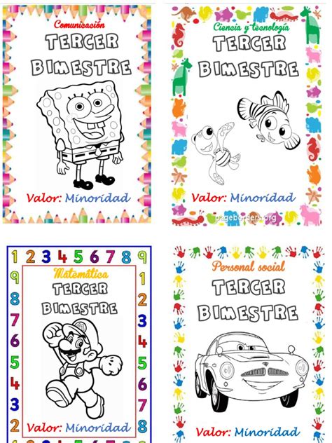 Carátulas Para El Tercer Bimestre Pdf Carátulas Para El Tercer Bimestre Pdf