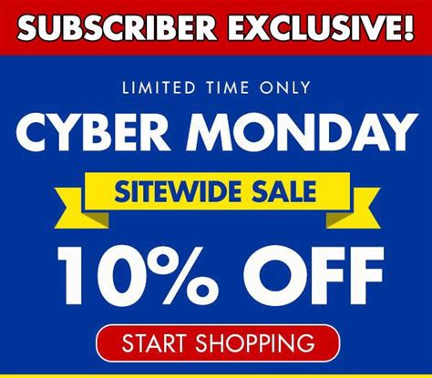 Batterymart Com Newsletter Exclusive Cyber Monday Deals