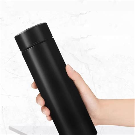 Atronix Stainless Steel Temperature Led Flask For Water Storage 500