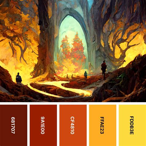 Warm Aesthetic Color Palette