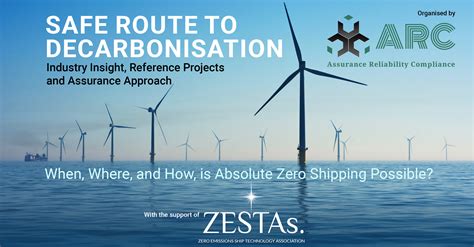 Safe Route To Marine Decarbonisation Zestas