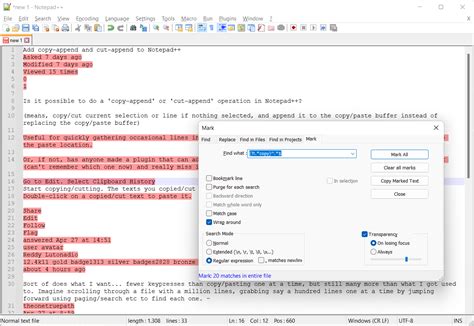 Add Copy Append And Cut Append To Notepad Super User