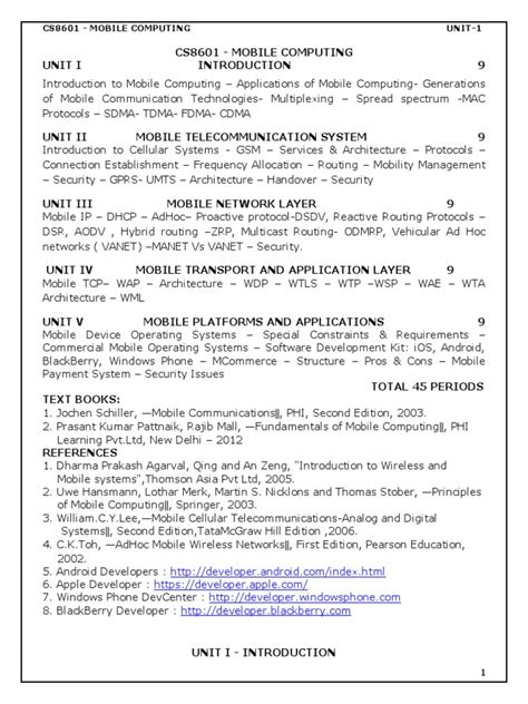 cs8601 mobile computing 1337340624 cs8601 mc unit 1 pdf