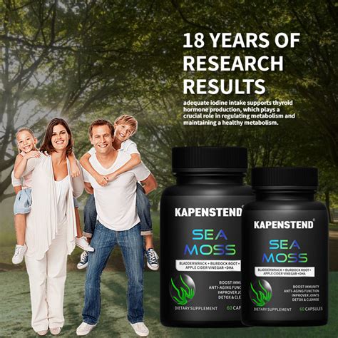 Seaweed Supplement Immune System Bone And Joint Support Thyroid Boost