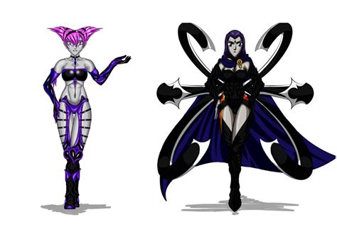 Tt Jinx Raven Cotume Design By Rick A On Deviantart