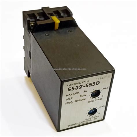 Oriental Motor Ss32 Sssd 200v 3a 1 Phase Pwm Motor Speed Controller As155 Star International
