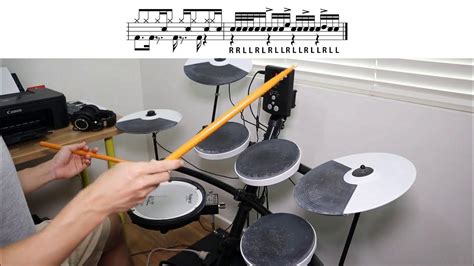 악보와 함께 배우는 중급 드럼 레슨 8 Youtube