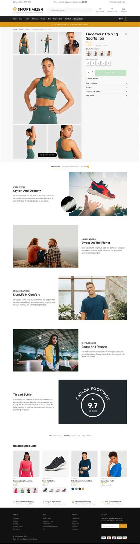 号称最快的woocommerce主题 Shoptimizer Wordpress智库