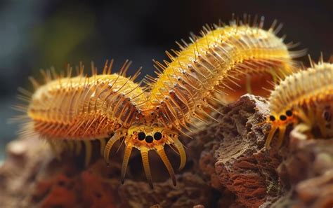 Resilient Fireworms Premium Ai Generated Image