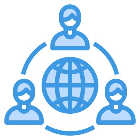 Networking Itim2101 Blue Icon