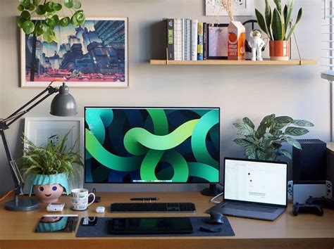 Graphic Designer Working From Home Workspace