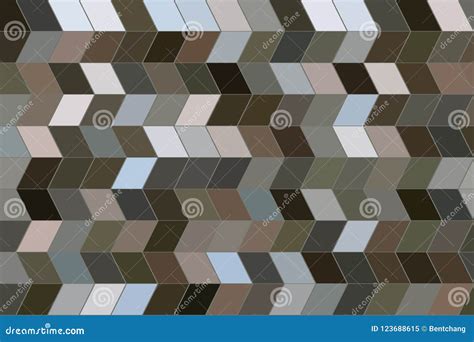 Abstract Rectangle Strip Geometric Pattern Colorful And Artistic For Graphic Design Cover