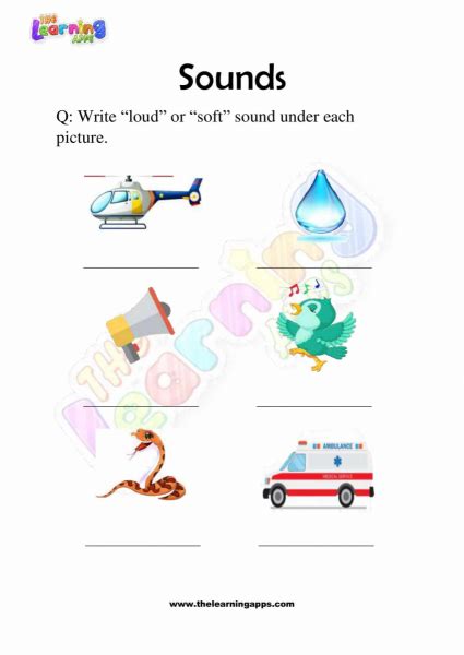 Download Free Printable Sounds Worksheets For Grade 3