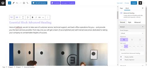 How To Create Stunning Wordpress Heading Without Coding Essential Blocks