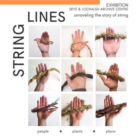 Exhibition By Caroline Dear String Lines Skye And Lochalsh