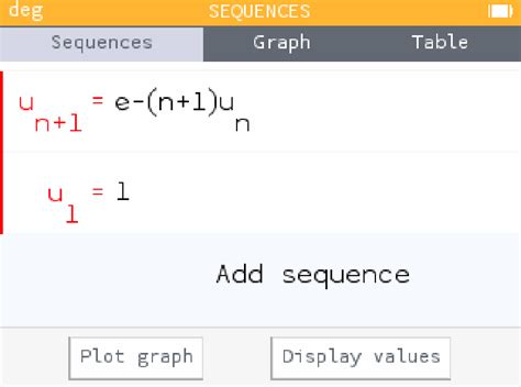 wrong calculation in sequence app · issue 1811 · numworks epsilon · github