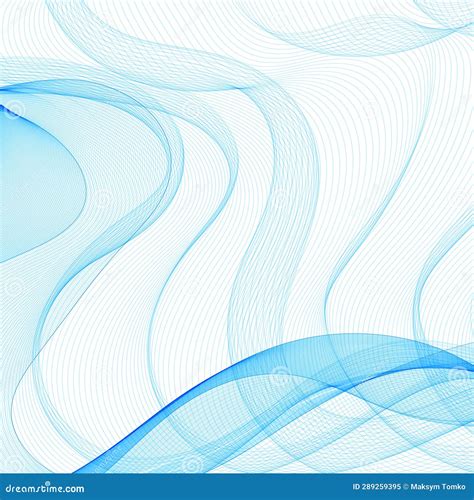 Abstract Blue Wave Background Blue Minimal Round Lines Abstract Background Abstract Blue Wave