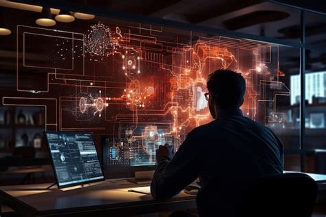Premium Photo A Software Architect Designing A Complex System