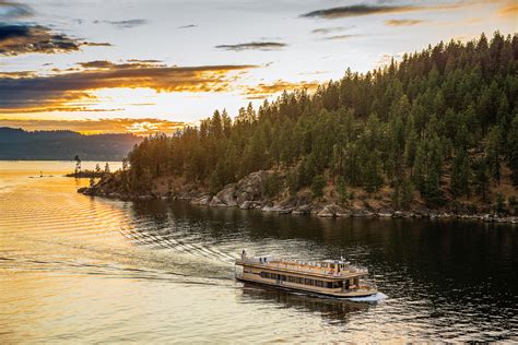 Sunset Dinner Cruises The Coeur Dalene Resort