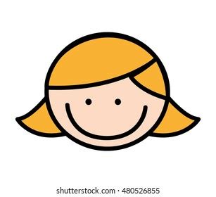 Cute Girl Drawing Character Stock Vector Royalty Free 651540562