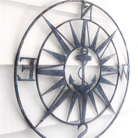 Navy Compass Wall Decor At Evan North Blog