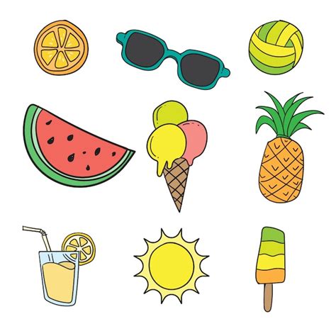 Premium Vector Summer Elements