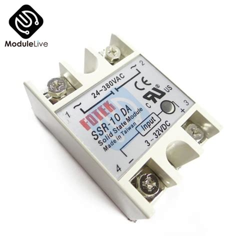 Solid State Relay SSR DA A V DC TO V AC SSR DA For Arduino In Relays From Home