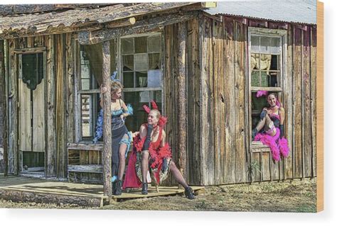 Old Western Saloon Girl