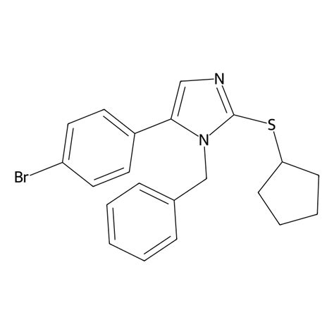 Buy 1 Benzyl 5 4 Bromophenyl 2 Cyclopentylthio 1h Imidazole