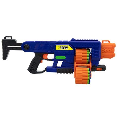 Savage Spin Triple Drum Motorized Foam Dart Blaster