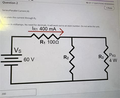 Solved Question 2 15 Of 17 Questions Remaining
