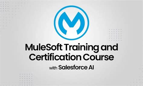 Mulesoft Training And Certification With Salesforce Ai