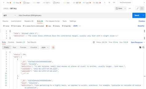 Github Rajinikumarglossary Backend Api