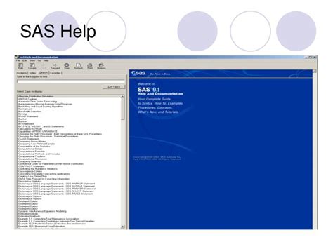 Ppt Introduction To Sas Powerpoint Presentation Id394384