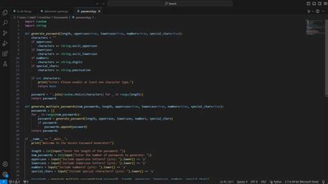 Dale Fernandes On Linkedin This Is A Simple Password Generator That I Created In Python It Is