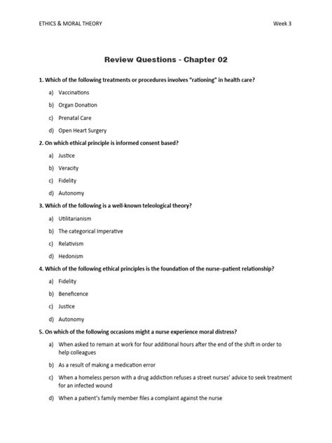chapter 2 review questions 1 download free pdf autonomy nursing