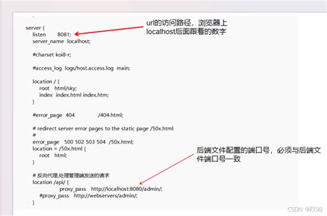 关于苍穹外卖登录时的nignx文件配置问题，报错显示为no mapping for get post问题 no mapping for