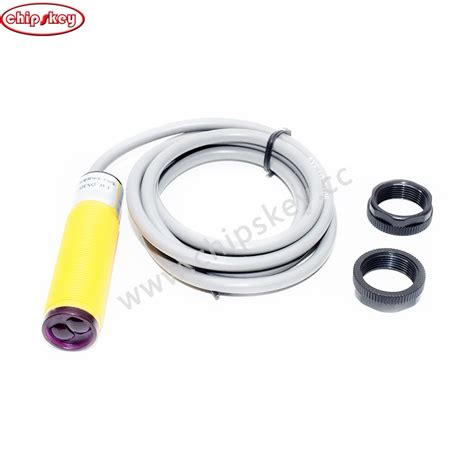 M Photo Sensor E F DS C Npn No Cylindrical Photoelectric Sensor Mm Threaded Cylindrical