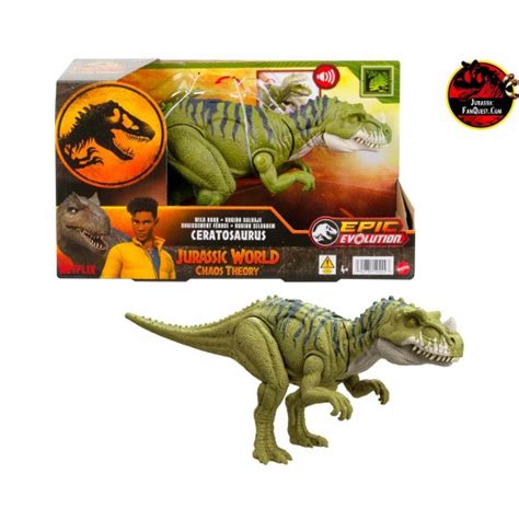 Jurassic World Chaos Theory Wild Roar Ceratosaurus