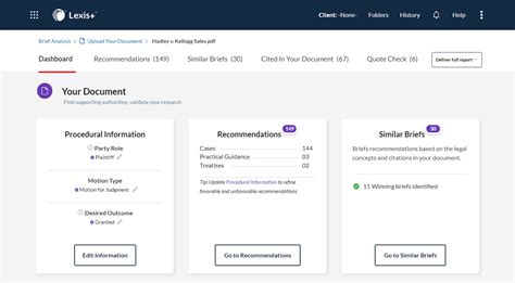 Document Analysis Guided Tour Legal Document Analysis Software Guided