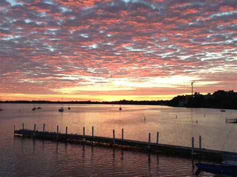 Sunset Over Lake Mendota Madison Wi