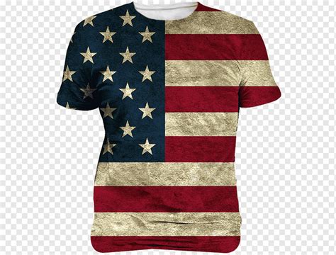Lindas Camisetas Con La Bandera Americana