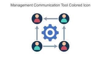 Management Communication Tool Colored Icon In Powerpoint Pptx Png And Editable Eps Format PPT Sample