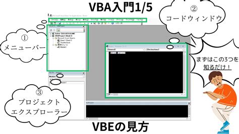 【vba入門15】vbeを知ってvba学習を加速させる【vbeの見方】 20代からのライフとワーク