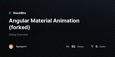 Angular Material Animation Forked Stackblitz