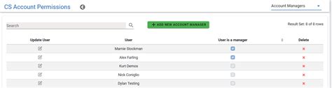 Customer Success Account Settings Lifecycle Insights