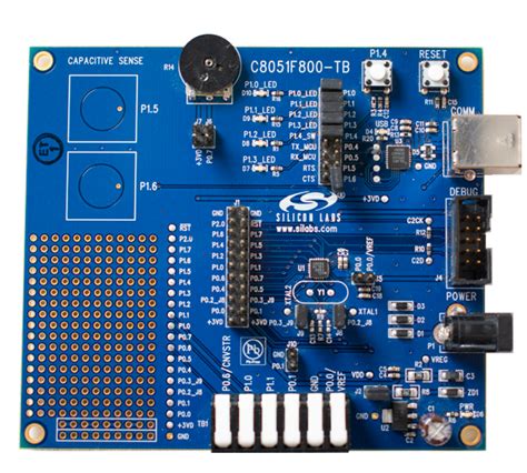 C8051F800DK C8051 8 Bit MCU Development Kit Silicon Labs