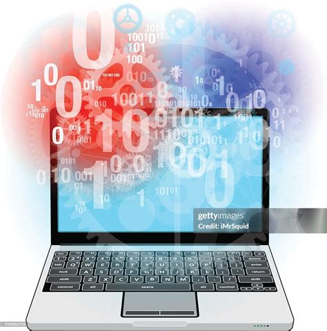 Laptop Data Connection High Res Vector Graphic Getty Images