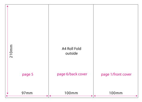 How To Set Up A 6pp Dl Leaflet For Print • Printhouse Corporation
